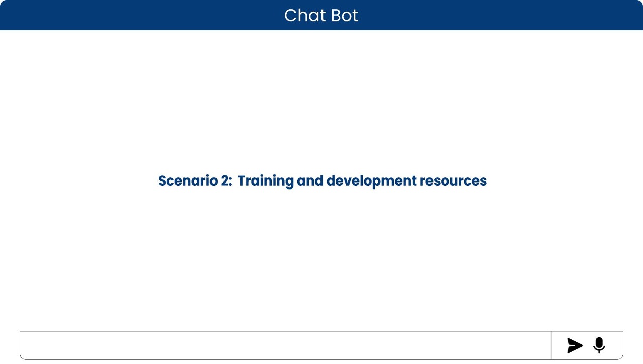 Intelligent AI chatbot for employees