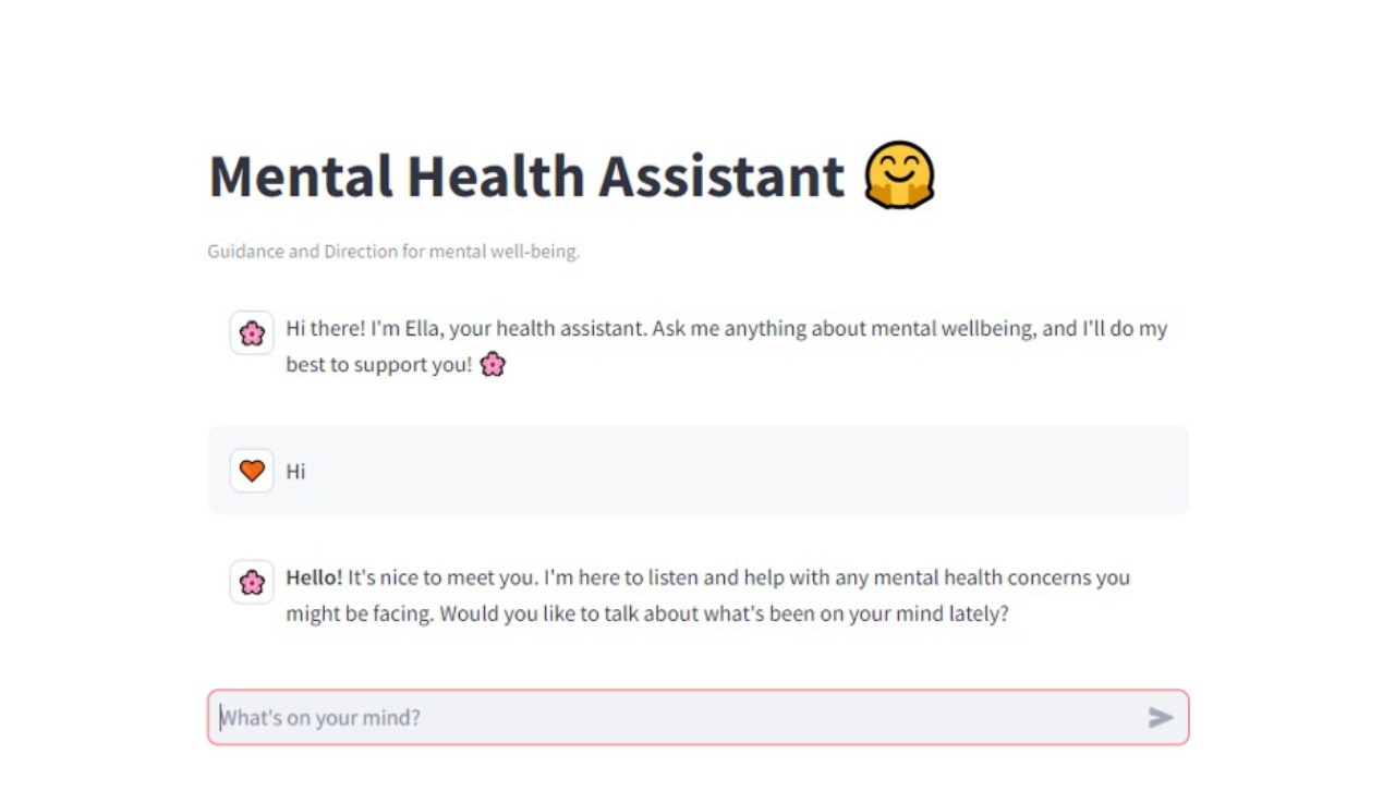 Mental Health AI Assistant